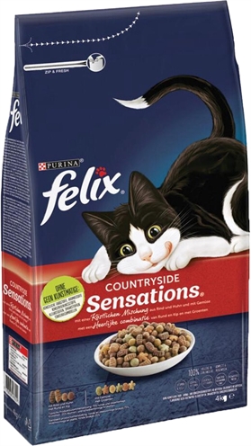 Felix droog countryside sensations rund / kip / groenten - My Petstore
